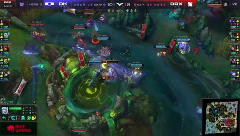 DRX全員盡力局！但仍擋不住火力全開的Deft！DRX 1:2 DK